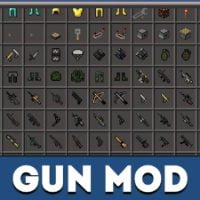 Gun Mod for Minecraft PE - MCPEDL